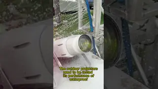 Lighting fixture waterproof test