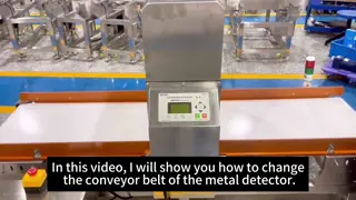 Watch: Canned Jam Industrial conveyor belt tunnel automatic rejection Metal Detector Showcase