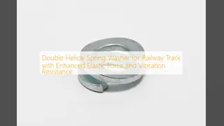 Railway Spring Washer: Max Elastic Force