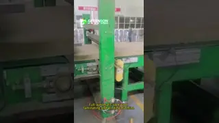 How does a rock wool winding machine work?