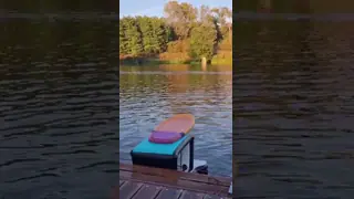 China Inflatable PVC Hydrofoil Surfing Tool Docking Station Launch Water Sports Surfing for sale