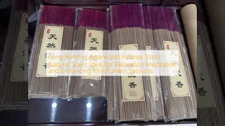Luxury Agarwood Incense Natural Meditation Relaxation