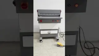 China Semi Automatic Paper Punching Machine with Replaceable Punching Dies and Standard Wire Closing Molds for Binding Applications for sale