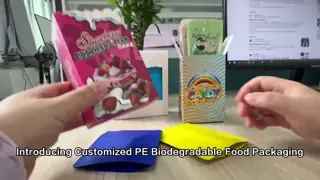 China Custom Order Stand Up Pouch Custom 35 Mylar Bag Paper Box Flower Candy Cookie Gummy Packaging CR Die Cut Spot UV Zipper Window for sale