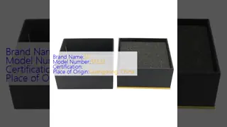 Eco Jewelry Box Custom Design Premium Packaging