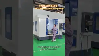 VMC1160 Vertical Machining Center #cncmill #cnc #machine #factory #manufacturing #cncsoftware