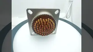 China Solder Contact Type MIL DTL 38999 Circular Connector Providing Connection at Work Temperature Minus 65 to Plus 200 Degrees.Custom Silicone Seal.D38999/20FJ61PHN for sale