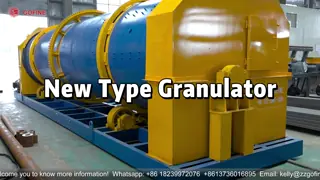 Two In One Wet New Type Compound Fertilizer Granulator Rotary Stirring Teeth Granulator