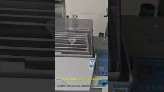 Salt Spray Test Chamber Corrosion Resistance Tester.