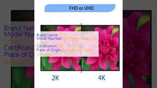 Outdoor LCD Display 2000 Nits High Brightness Screen