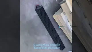 Excavator Oil Radiator D8R Cooler Upgrade