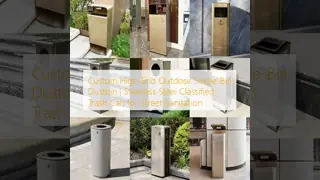 Luxury Dual Bin Trash Can