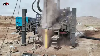 High Pressure DTH Drilling for Water Well