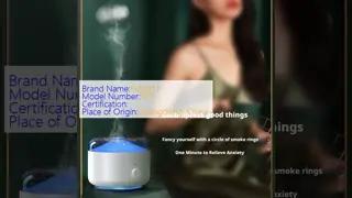 Smoke Ring Humidifier Mess Free Aromatherapy