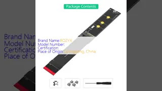 NVMe SSD Extension Cable 64Gbps High Speed