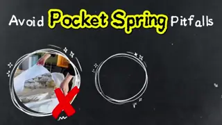 Yirilom Pocket Spring Mattress Support