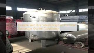 Galvanizing Flux Heating System Solves Zinc Explosion
