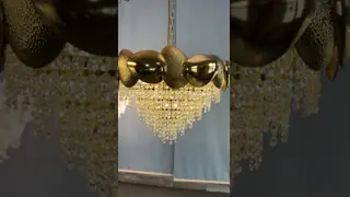 Oversized Big Crystal Chandelier Art Deco Crystal Chandelier