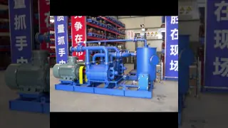 China 2BE1 103-0 Water Ring Pump Vacuum With 33MPa Ultimate Vacuum Stainless Steel Construction for sale