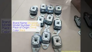 Rubber Shock Mounts Reduce Industrial Noise