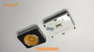 China Mitsubishi Elevator Alarm Bell Button P235083B178G01 24 V DC 20 A 2-Pole Change-Over with Double-Break Silver Contacts for sale