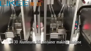 130ton aluminum foil container making machine