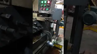 Automatic double U-bolt forming equipment. Multi-station