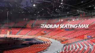 Flyon Plastic Stadium Seats Durable Weatherproof Seating(Max)