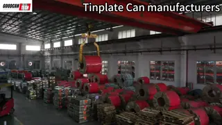 China OEM Round Tin Container 5liter For Paint Wood Coating Tin Package for sale