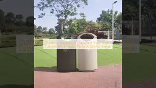 Cute Bee Trash Can for Home