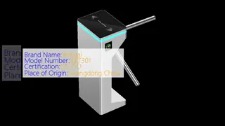 Tripod Turnstile Gate RS8 Access Control