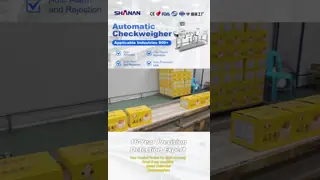 Accurate Customized Check Weigher Machine For Weight Checking