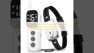 Gentle Dog Training Collar Safe & Effective