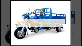 China Motorized Type 150CC Cargo Tricycle , Open Body Three Wheel Cargo Motorcycle for sale