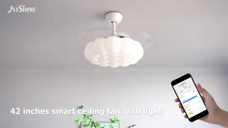 Cloud Fan Light For Low Ceilings