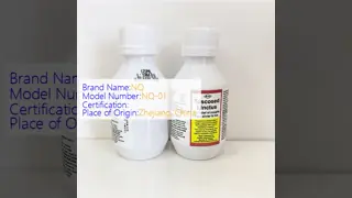 White 125ml PET Plastic Bottle Featuring Printed LOT Number and Glossy Finish Screw Top Cap Ideal for Tus