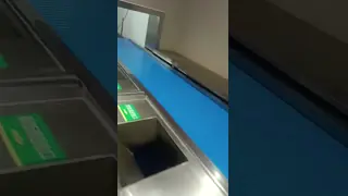 Canteen tableware recycling conveyor belt