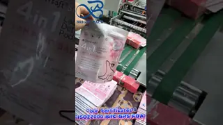 Child Resistant Laundry Pods Packaging Bags Custom Printed for Branded Makers