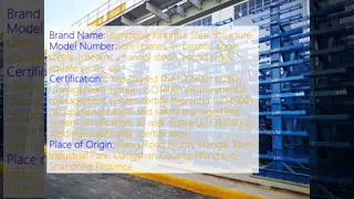 Fast Build Steel Warehouse Economical Modular Expansion