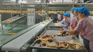 Roast chicken sorting scale