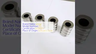 70mm Twin Screw Extruder Elements High Wear Resistance