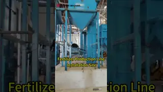 Low Noise NPK Fertilizer Production Line , Double Rollers NPK Granulator Machine