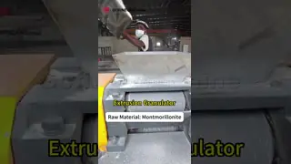 Montmorillonite powder granulator | double roller press pelletizer
