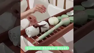 Silicone Multifunctional Electric Body Wash Cleaning Shower Brush