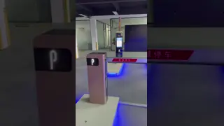 Smart parking barrier gate DZ201 operation