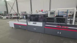 Automatic Windows Patching Machine for Corner Cutting & Creasing Function