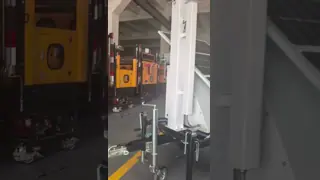 mini solar camera cctv trailer