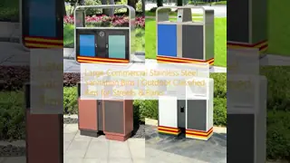 Stainless Steel Recycling Bins