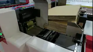 Bottom Suction Automatic Paper Die Cutting Machine 6000s/H Nozzle Lead Feeding