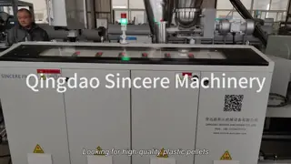 High Output Plastic Pelletizer Machine